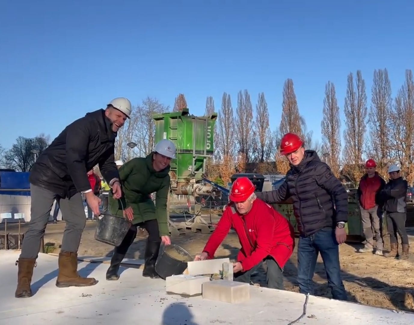Eerste handeling appartementen Weijerstaete - CIER ARCHITECTEN